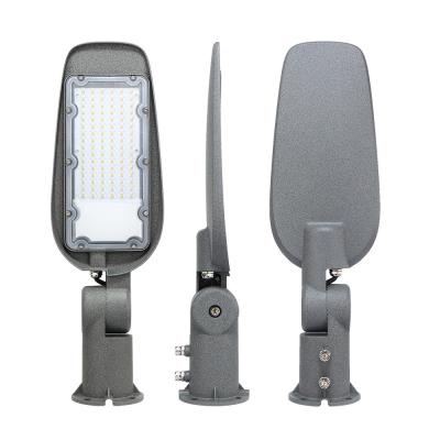 China Aluminum LED Street Light 100W 150W Modular SMD Smart Outdoor with Pole for sale