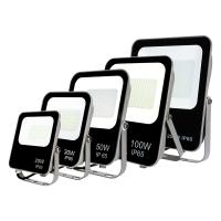 China 50W-200W Outdoor LED Flood Light with Die-Cast Aluminum Housing and 90-120lm/W Efficiency for Industrial Lighting for sale