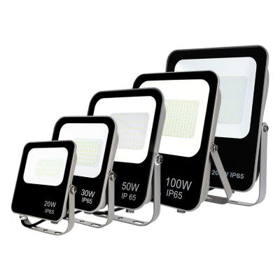 China 50W-200W Outdoor LED Flood Light with Die-Cast Aluminum Housing and 90-120lm/W Efficiency for Industrial Lighting for sale