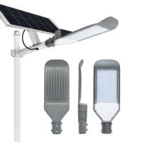 China IP66 High Power Solar Street Light 150W 200W 400W 6000K with Lithium Battery for sale
