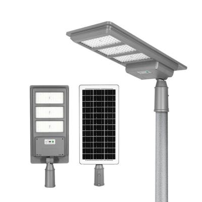 China IP65 ABS Integrated Solar Street Light 200W 300W 400W LiFePO4 Battery for sale