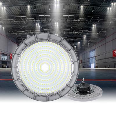 China UFO LED High Bay Light 200W 300W 400W COB Reflector PC Cover 26000LM IP65 for sale