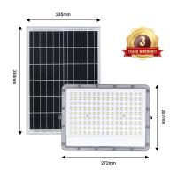 China Ultra Slim Solar Flood Light 2700K IP65 170lm/W High Lumen LED Chip 50W-300W for sale