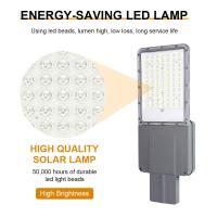 China DC12V 100W Solar LED Street Light IP65 Aluminum Alloy Wall Pole Mount Outdoor for sale