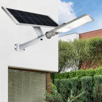 China Industrial Aluminum Solar LED Street Light 100W 170lm/W with Pole for sale