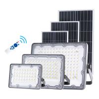 China IP65 Solar LED Flood Light 60W 100W 200W Outdoor Integrated Lamp with Remote Control for sale