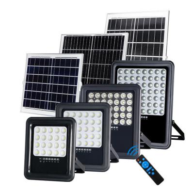 China KCD 100W 200W 300W LED Solar Outdoor Flood Light 170lm/W IP65 Dusk to Dawn for sale