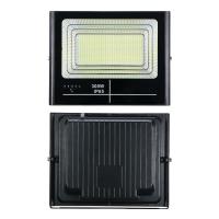 China 50W Solar Outdoor Flood Light ABS IK07 Toughened Glass IP65 5400lm 2700-6500K for sale