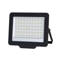 China LiFePO4 Battery Smart Solar Outdoor Flood Light 17000LM IP65 ABS Housing for sale