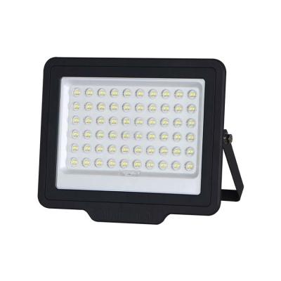 China LiFePO4 Battery Smart Solar Outdoor Flood Light 17000LM IP65 ABS Housing for sale