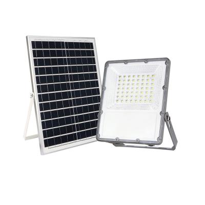 China Solar Powered LED Flood Light 100W 200W Outdoor Dusk to Dawn IP65 Security Light for sale