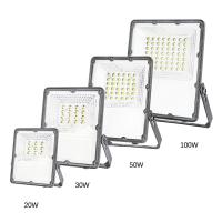 China CRI 80 LED Solar Flood Light 300W Waterproof Solar Outdoor Floodlight for sale