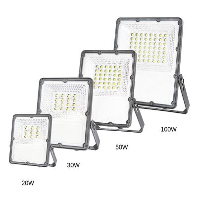 China CRI 80 LED Solar Flood Light 300W Waterproof Solar Outdoor Floodlight for sale