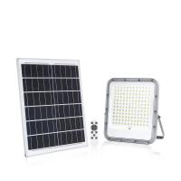 China 17000 Lumen 100W Solar Outdoor Flood Light PC Lens Aluminum Housing IP65 for sale