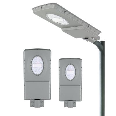 China Aluminum Housing All In One Solar LED Street Light SMD 2835 60W for Parking Lot for sale
