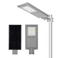 China SMD2835 Solar LED Street Light 170lm/W 50000Hrs IP65 Waterproof Motion Sensor for sale