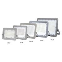 China Outdoor LED Flood Light 110lm/W AC85-265V 120-277V 50W 100W 150W 200W IP65 IK08 for sale