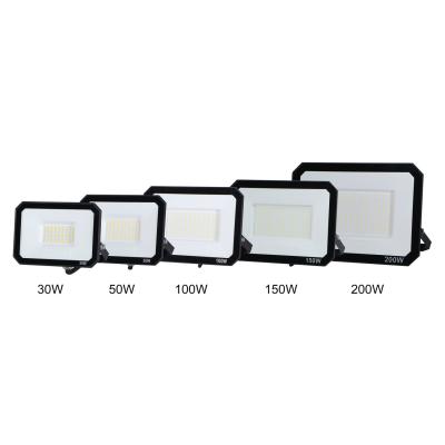 China EMC SMD 5050 Outdoor LED Flood Light 100W 2700K IP65 for Gardens and Factories for sale