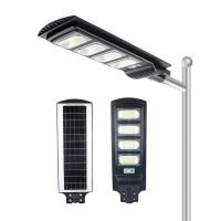 China 120W All in One Solar Street Light 6500K SMD2835 LiFePO4 20Ah Battery IP65 for sale