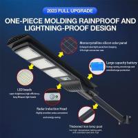 China IP65 All In One Solar Street Light 170lm/W 50000Hrs Lifespan Aluminum Durable Pole IK10 for sale