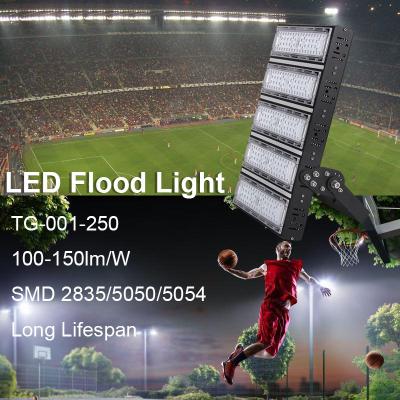China IP65 LED Flood Light 200W High Lumen 100-150lm/W 6500K Outdoor High Mast for sale
