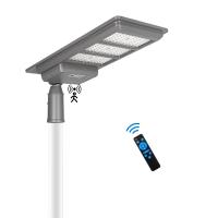 China All in One Solar LED Street Light 300W 400W Integrated Outdoor with Remote Control and Big Battery for sale
