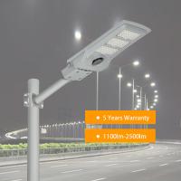 China All in One Integrated Solar Street Light 50W-300W SMD2835 IP65 Outdoor LED Lamp for sale