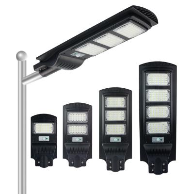 China All in One LED Solar Street Light 60W 120W 180W 240W 300W IP65 Outdoor Lamp for sale