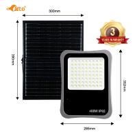 China KCD IP65 Solar Floodlight 200W 500W 2000W Dusk to Dawn Auto Monocrystalline Stadium Light for sale