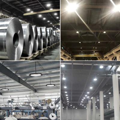 China KCD UFO LED High Bay Light 50W-200W 20000 Lumens IP65 Industrial High Bay for Warehouse Gym for sale