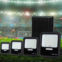 China IP65 Waterproof Remote Control Solar Floodlight 25w 40w 60w 100w 200w for sale