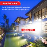 China KCD Solar LED Flood Light 100W 50000Hrs IP65 Motion Sensor Outdoor Security Light for sale