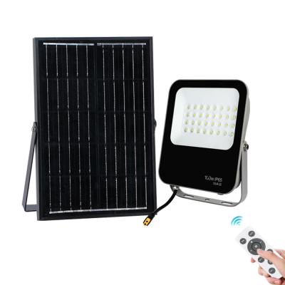 China KCD 30W to 100W IP65 Solar Powered RGB LED Flood Light with 10000mAh Battery for sale