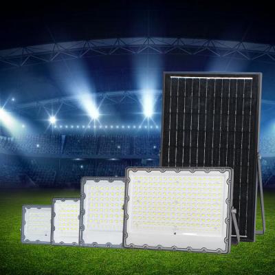 China KCD TK08 Solar LED Flood Light 50W 100W 200W 300W IP65 Cool White Replaceable Battery for sale