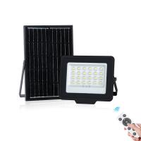 China KCD Industrial Aluminum Solar Flood Light 100W 200W 300W High Lumen Rechargeable with Motion Detector for sale