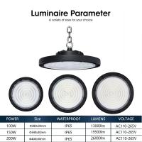China IP66 Explosion Proof UFO LED High Bay Light 50W 100W 150W 200W AC85-265V for sale