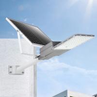 China KCD TR86 100W Solar LED Street Light IP65 DC12V 50000H Lifespan Warm Cool White for sale