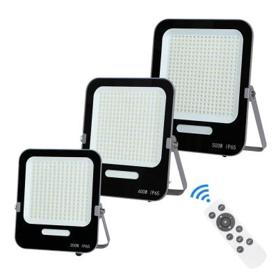 China KCD IP65 LED Flood Light 10W-500W Dimmable Outdoor Garden Floodlight 6500K Gray for sale