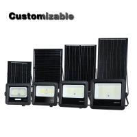 China KCD Die Casting Aluminum IP65 Waterproof Solar LED Flood Light 50W 100W 200W 300W Rechargeable Outdoor for sale