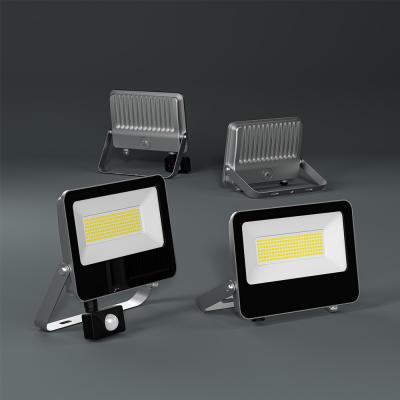 China IP65 Outdoor LED Flood Light with PIR Sensor 30W 100W Super Bright Energy Saving for sale
