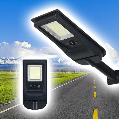 China All in One Solar Street Light 60W Waterproof IP65 ABS Motion Sensor Outdoor Lighting for sale