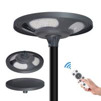 China High Power Solar Street Light 4800lm 6500K IP65 LiFePO4 Battery for Garden Pathway for sale