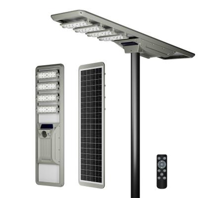 China TR-VS Solar Integrated Street Lamp 10000LM IP65 300W LED Adjustable Angle Remote Control for sale