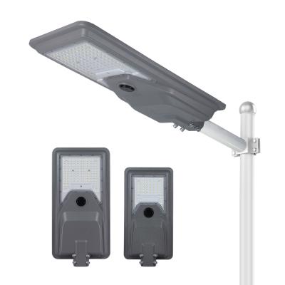 China Motion Sensor All in One Solar Street Light 50000 Hours Lifespan 100W 800W Custom Color for sale