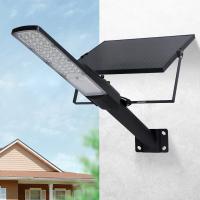 China KCD 100W Remote Control Solar Streetlight 6500K High Lumens LED for Road Highway Lighting for sale