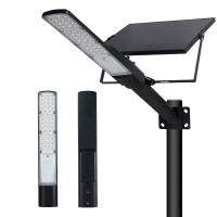 China KCD 100W LiFePO4 Solar Street Light IP65 LED Lamp 10AH Battery 10W Panel for sale