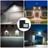 China Solar Flood Light 100W 200W 300W LED Outdoor IP65 Waterproof Motion Sensor with Remote Control for sale