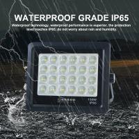 China Solar Flood Light 100W 200W 300W LED Outdoor IP65 Waterproof Motion Sensor with Remote Control for sale