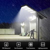 China All-in-One Solar LED Street Light 100W 200W IP65 Smart Radar Sensor Weatherproof for sale