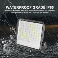 China High Brightness Solar Flood Light with Motion Sensor and IP65 Waterproof for Outdoor Lighting for sale